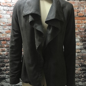 Sewing Pattern for Drape Collar Jacket Available in Sizes 00 to 24 - Etsy