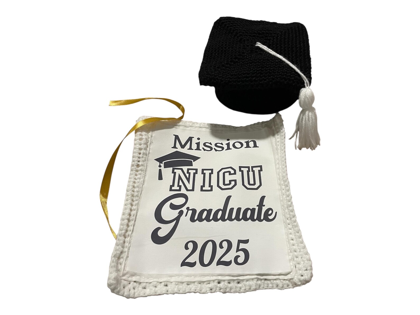 Nicu Graduation Hat Crochet Pattern - Etsy