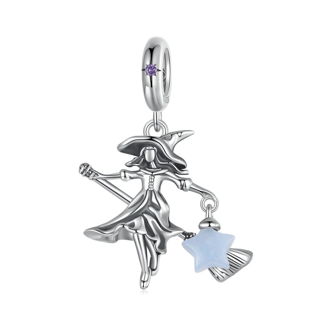 Luminous Elf Witch Charm, Charms for Pandora Bracelet, 925 Sterling ...