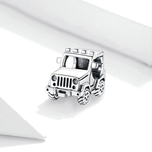 Aeeqo Off-road Vehicle Jeep Car Charm, Charms for Pandora Bracelet, 925 ...