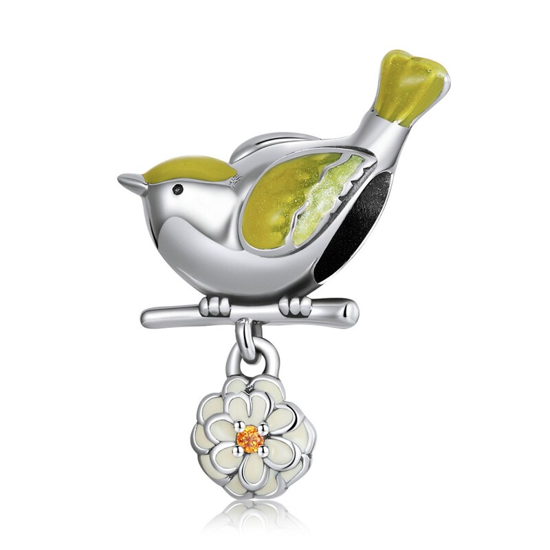 Yellow Bird Charms - Etsy
