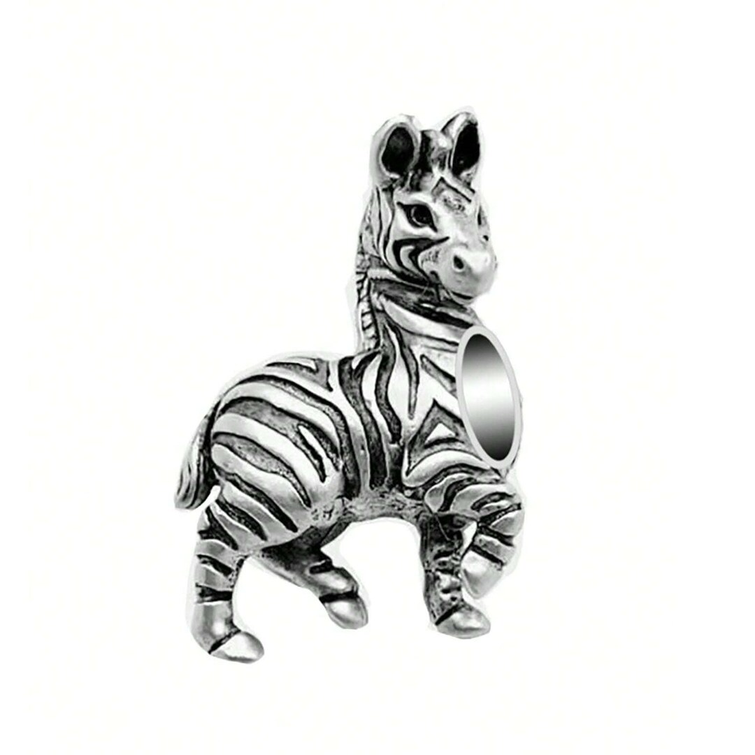 South Africa Animal Zebra Charm, Charms for Pandora Bracelet, 925 ...