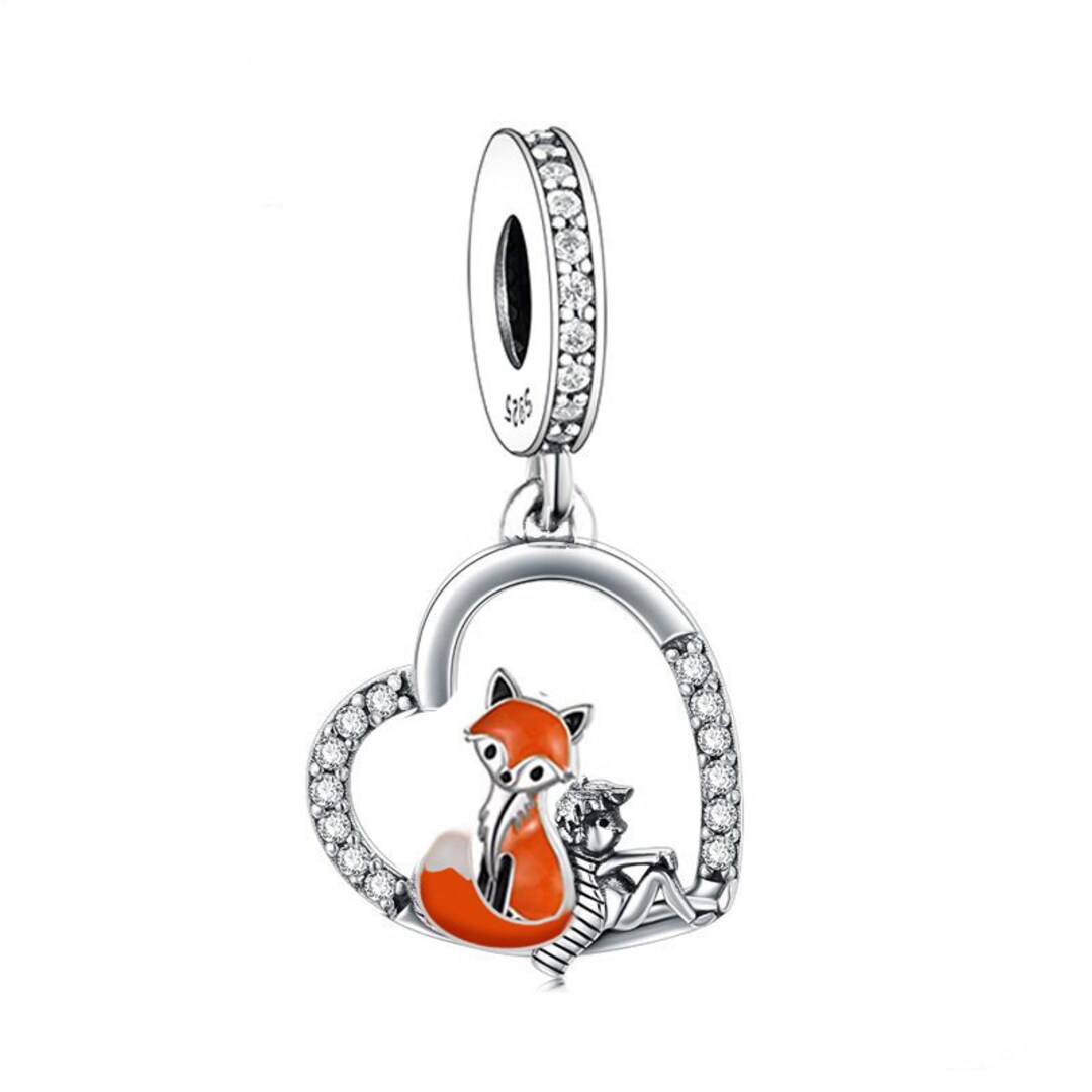 Prince With Fox Charm, for Pandora Charm Bracelet, Charms for Pandora ...