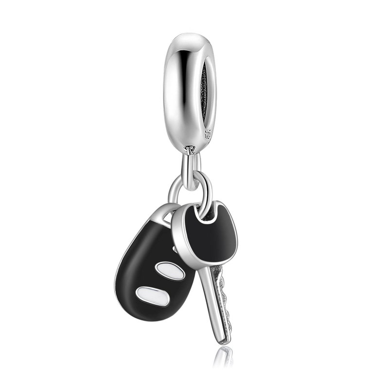 Beetle Car Charm, Car Key Charm, 925 Sterling Silver Charms, for ...