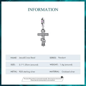 Charms for Pandora Bracelet, Jesus & Cross CZ Pendant Charm,charms for ...