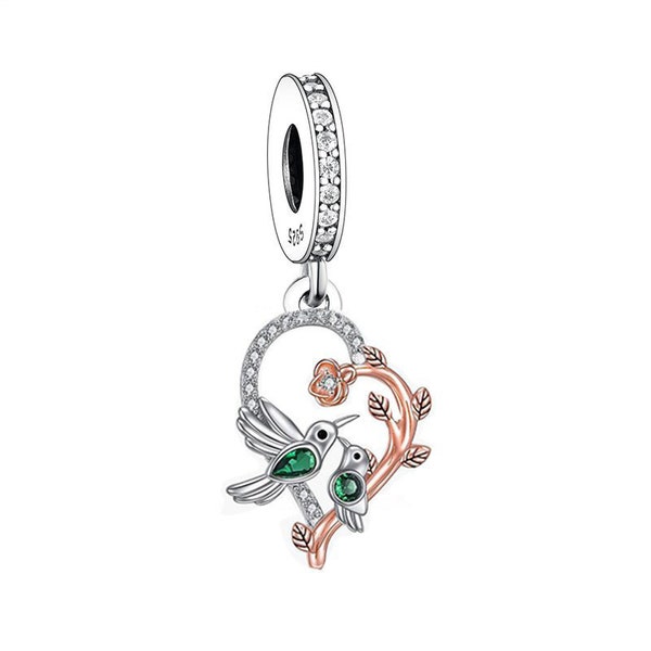 Mother Daughter Hummingbird Bracelet - Etsy