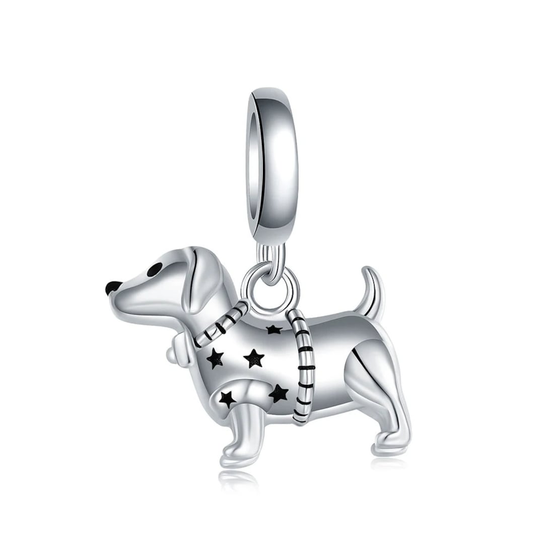 Beagle Dog Pendant Charm, for Pandora Charm Bracelet, Charms for ...