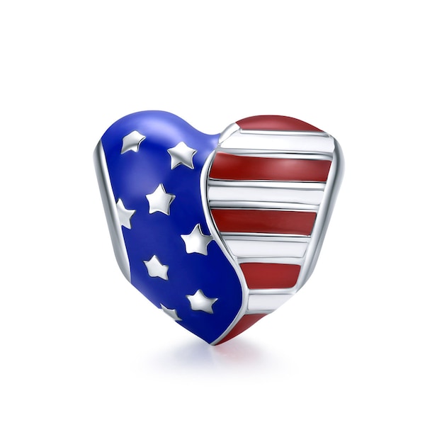Pandora Charms American Flag - Etsy
