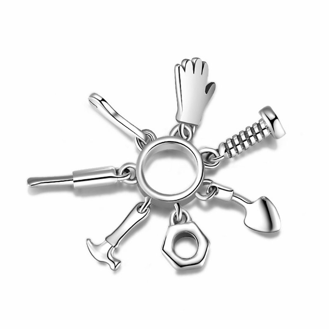 Tools Charm, Hammer Charm, Screwdriver Charm, Screw Charm, Wrench Charm ...