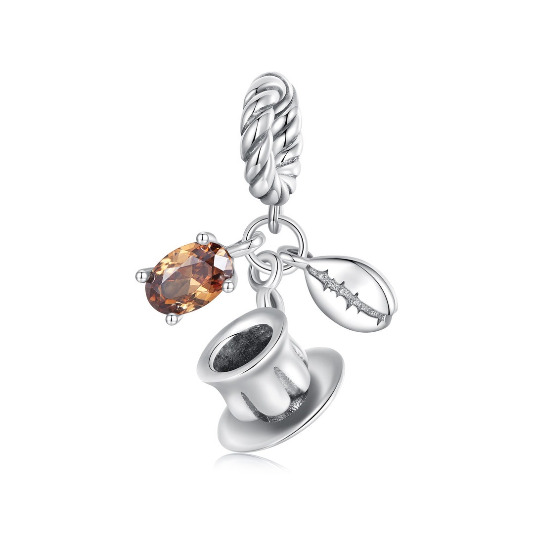 Coffee Cup Dangle Charm, for Pandora Charm Bracelet, 925 Sterling ...