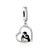 Openwork Girl With Flower Avatar Charm, Fit Pandora Charms, 925 ...
