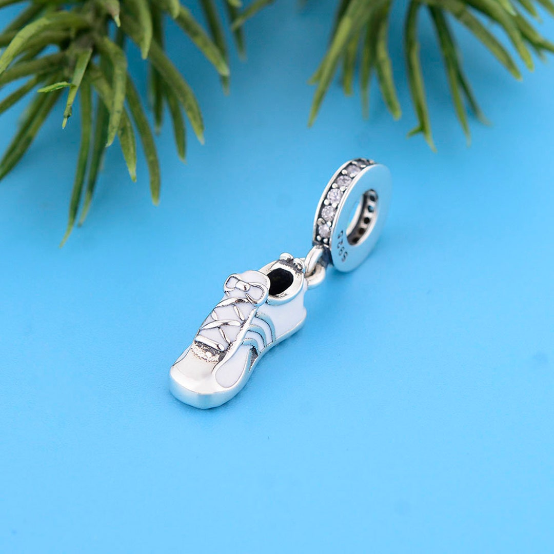 Born to Run Running Shoes Charm, Charms for Pandora Bracelet, for ...