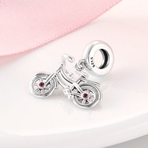 Bicycle Charm, for Pandora Charm Bracelet, 925 Sterling Silver Charms ...