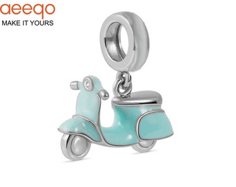 Beetle Car Charm, Car Key Charm, 925 Sterling Silver Charms, for ...