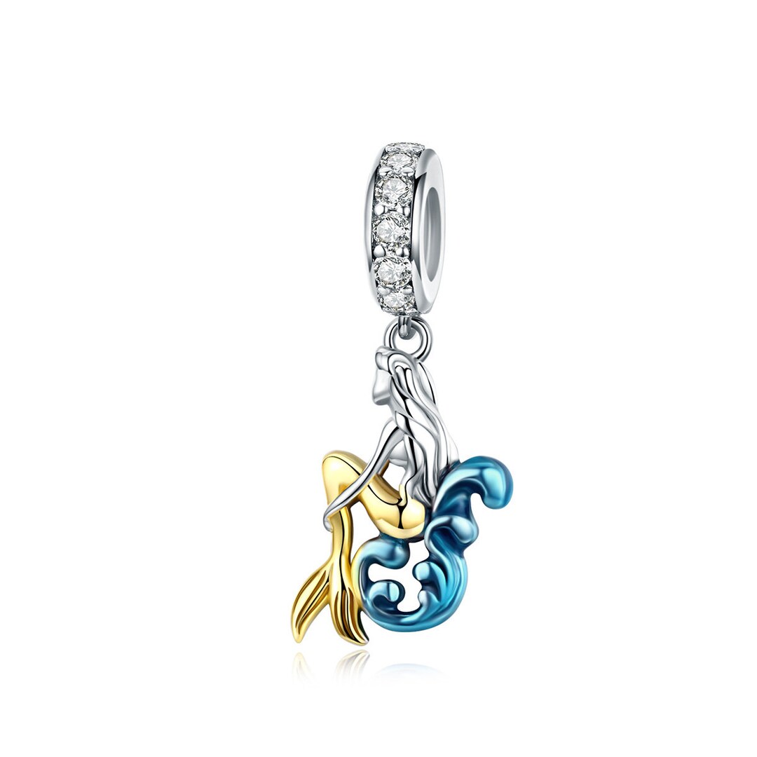 Mermaid Charm, for Pandora Charm Bracelet, Charms for Pandora Bracelet ...
