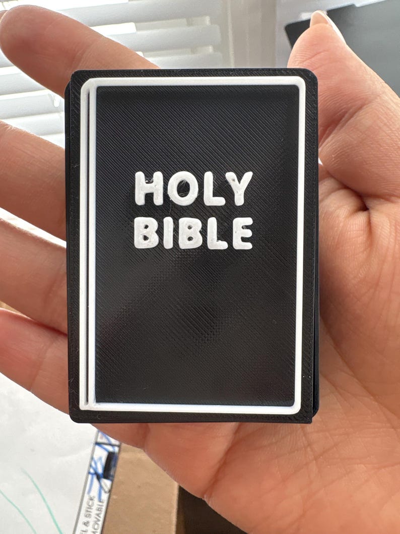 Holy Bible Fidget Clicker, Prayer Tool, Christian Gift, Bible Study ...