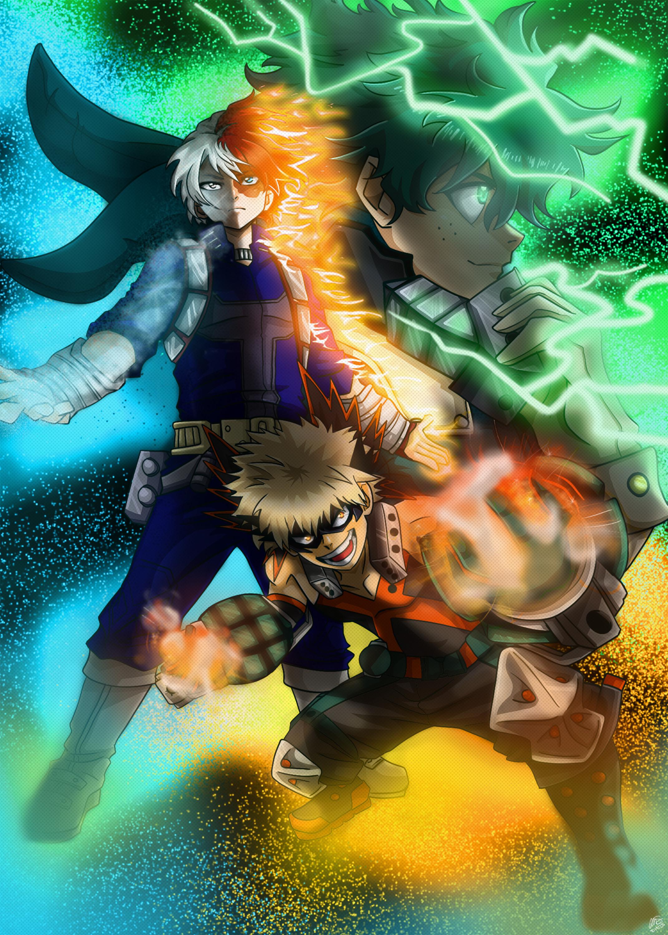 Custom Illustration - Digital Anime-style Art Commission - Etsy