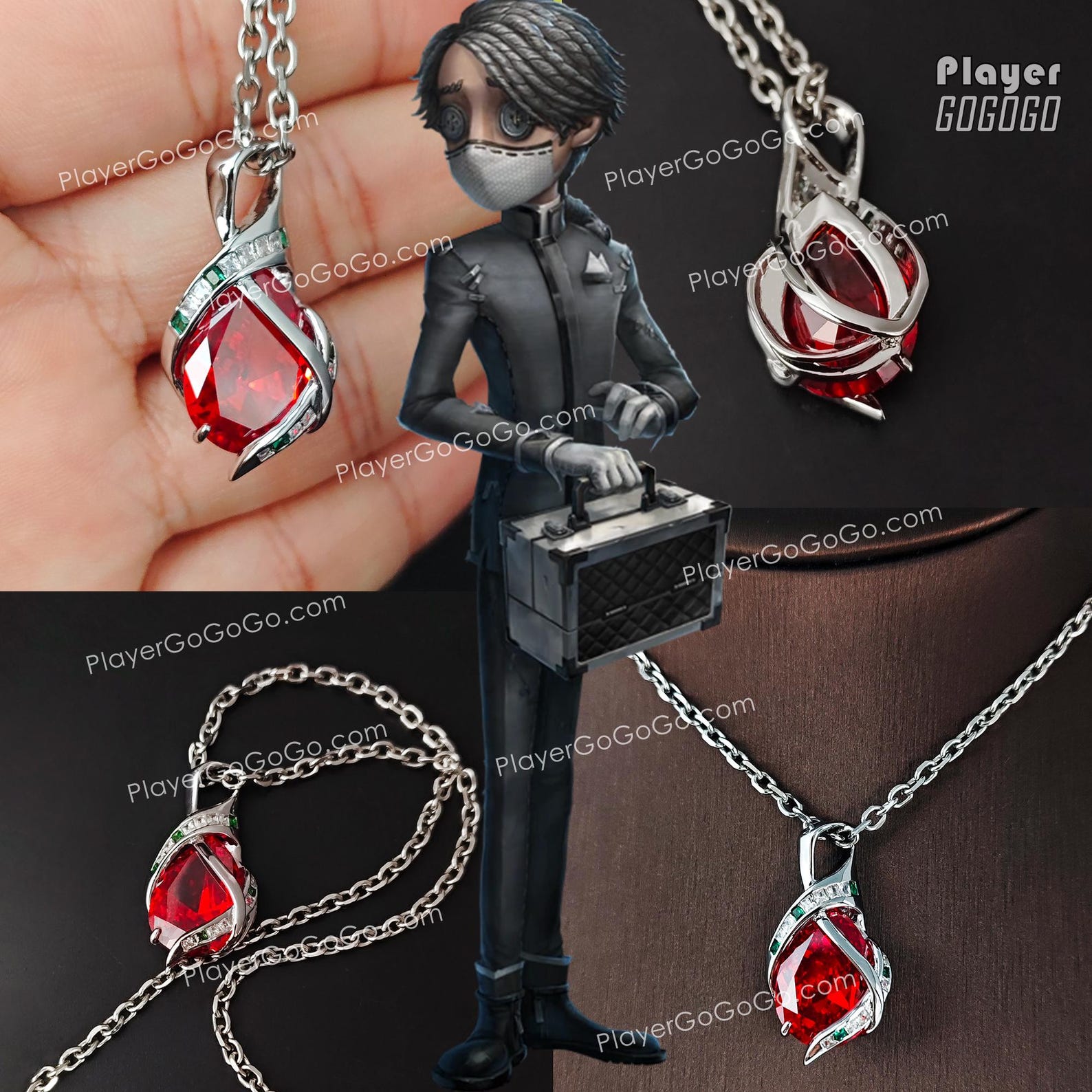 Identity V Embalmer Pact Pendant Necklace, Aesop Carl IDV S-tier ...