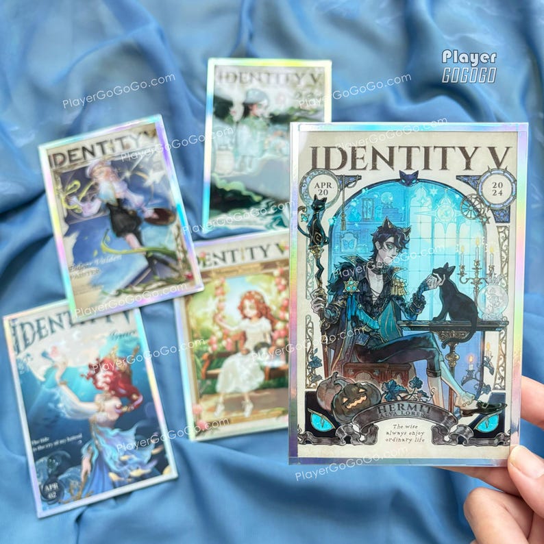 Identity V Birthday Portrait Art Print of All Charactors, IDV Figurine ...
