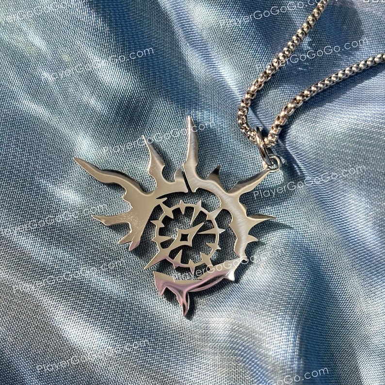 Honkai: Star Rail Phainon’s Dawnfire Circlet Inspired Pendant Necklace ...