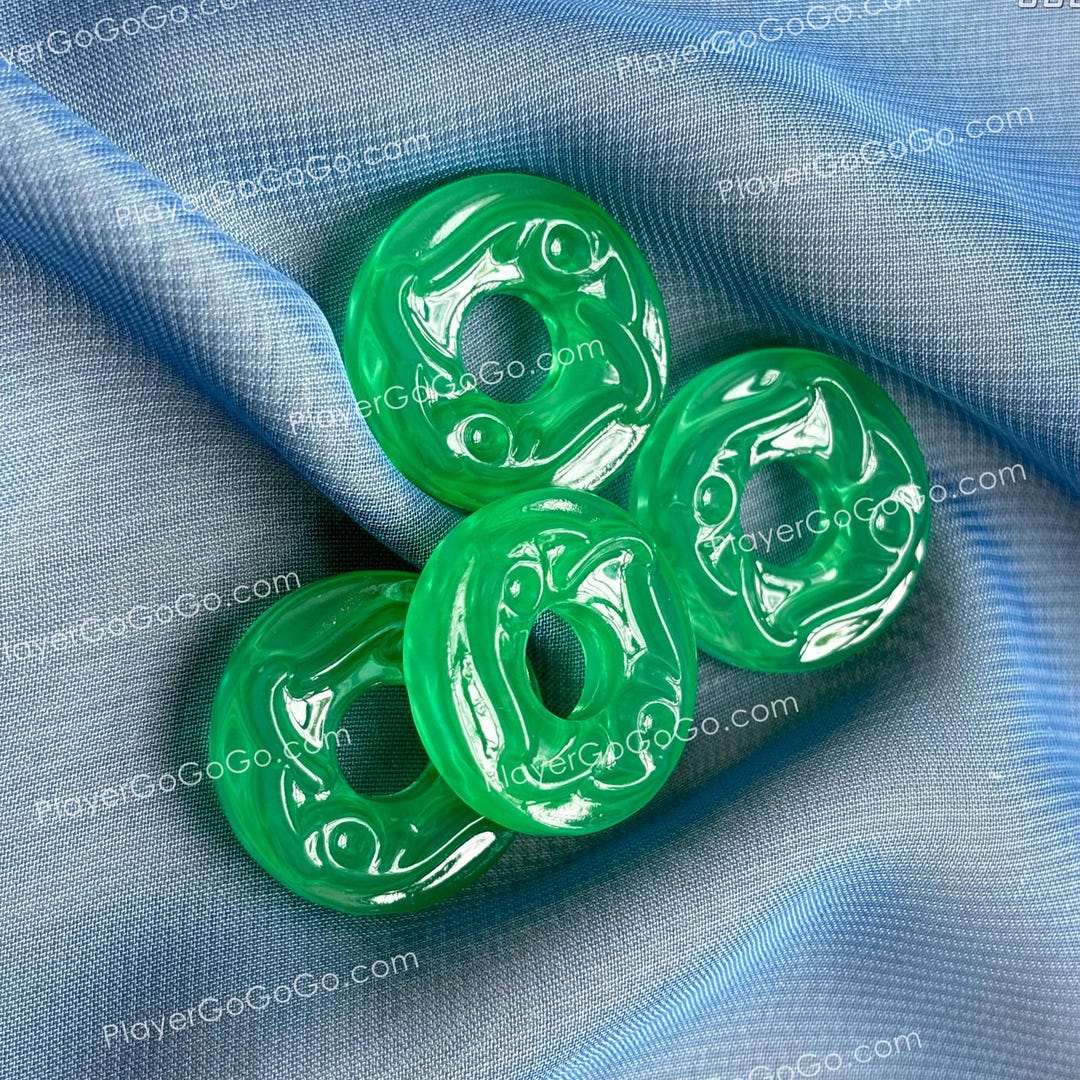 Where Winds Meet Jade Token, Resin Made Chinese Style Anime Game Gift ...