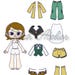 Printable Paper Doll Set | 6 Different Designs | Instant Download ...