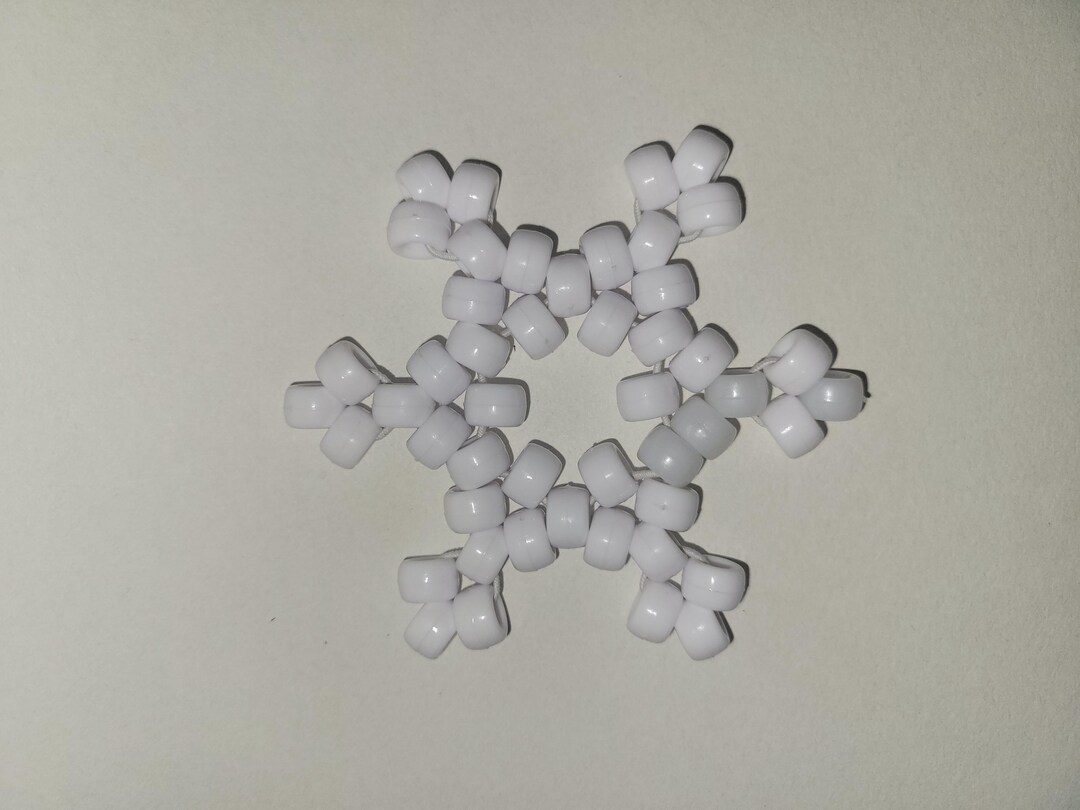 Kandi Snowflake - Etsy