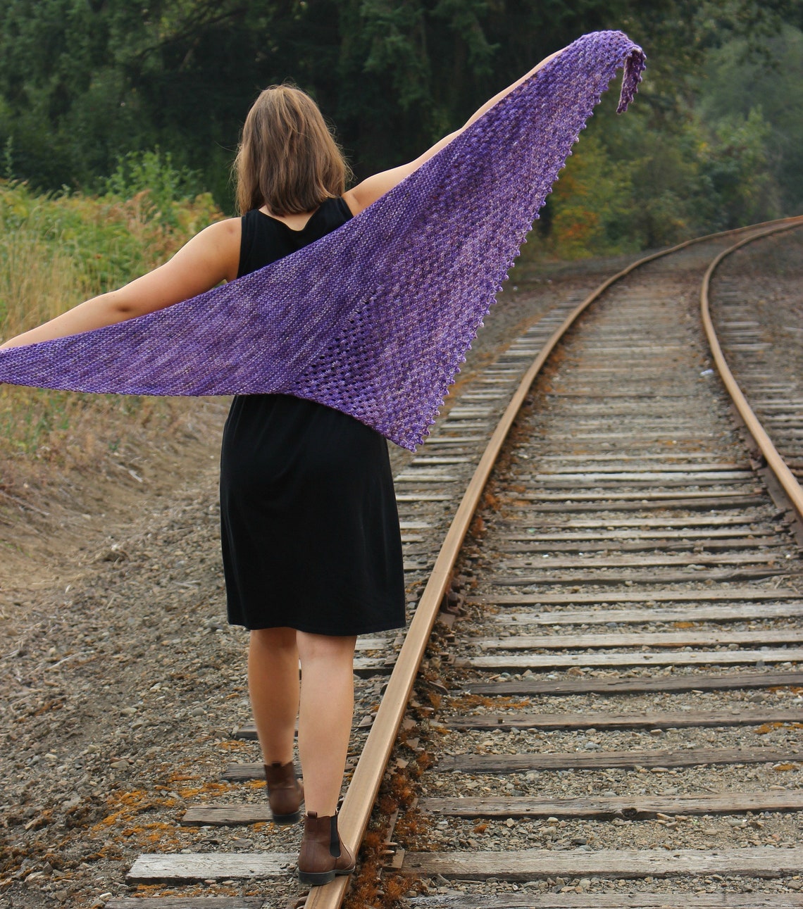 Equinox Shawl PDF Knitting Pattern | Etsy