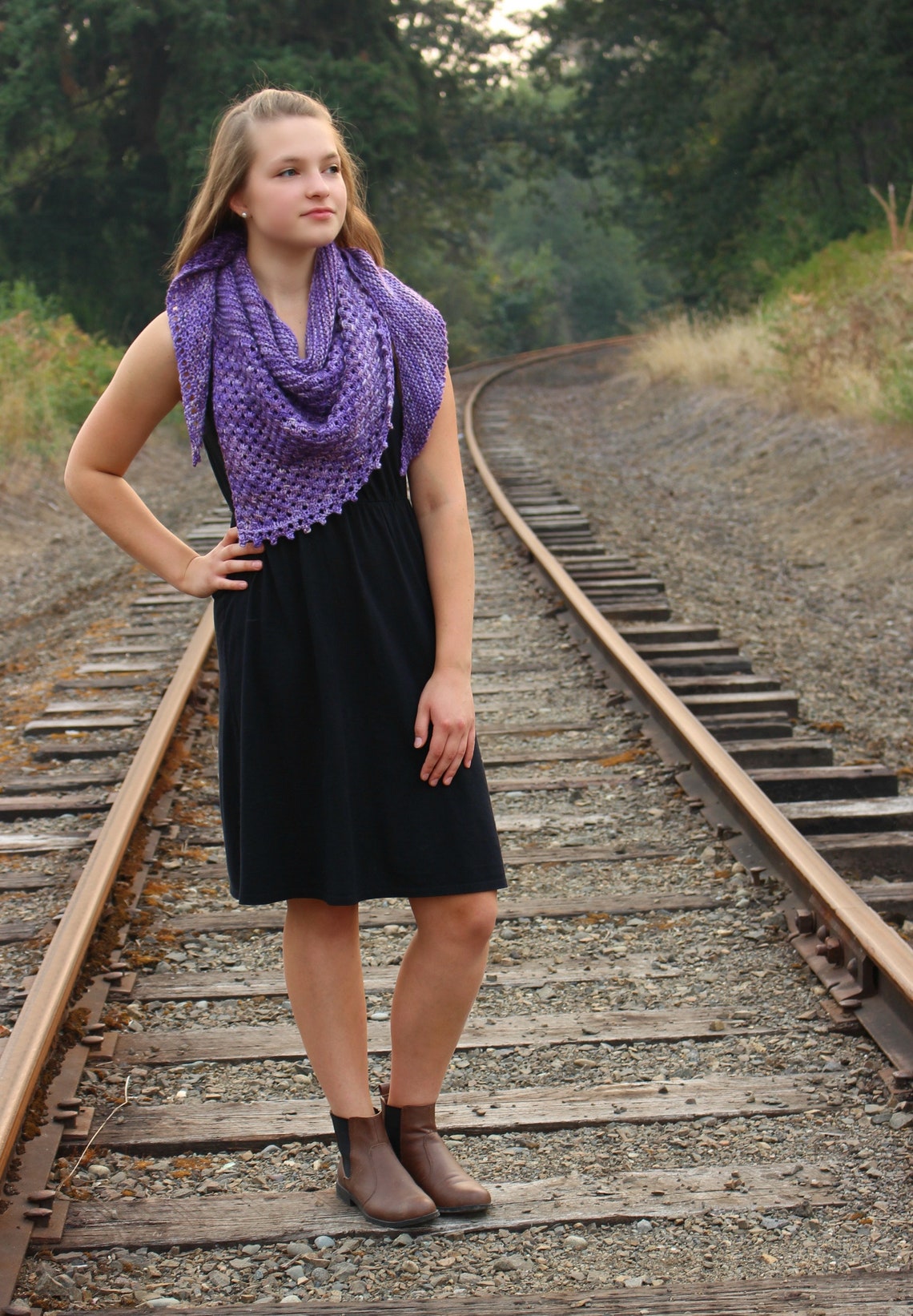 Equinox Shawl PDF Knitting Pattern | Etsy