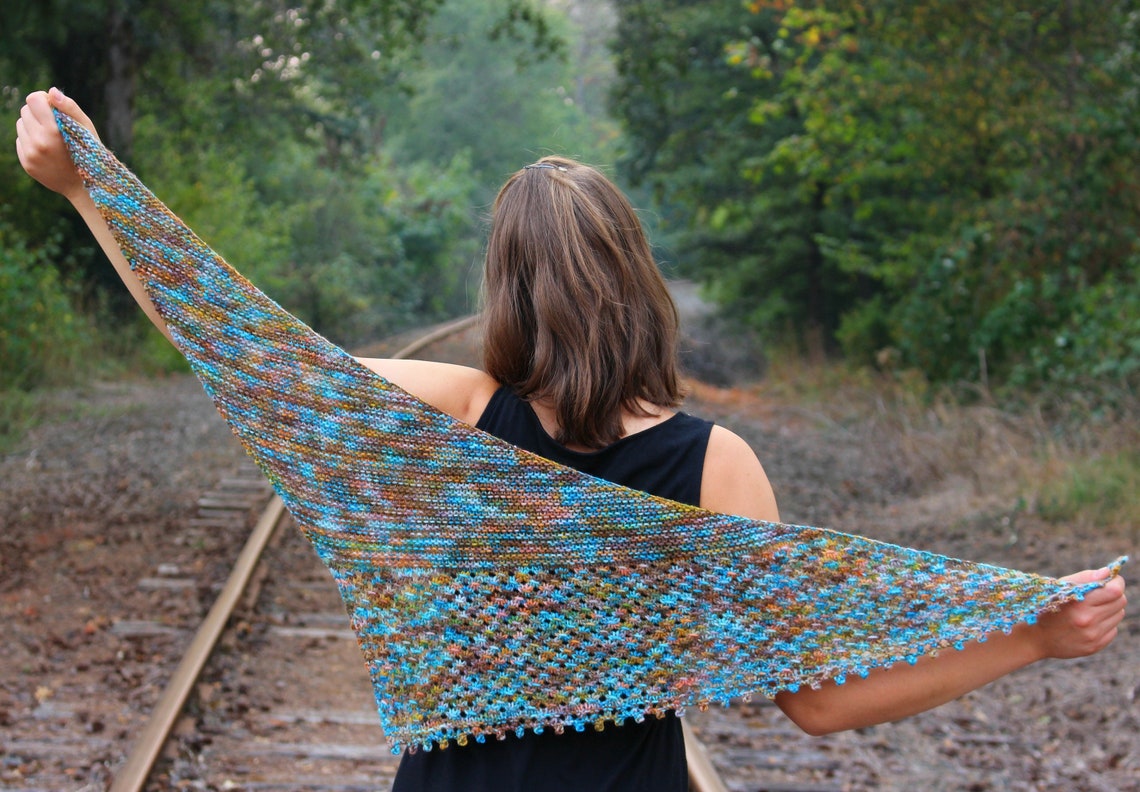 Equinox Shawl PDF Knitting Pattern | Etsy