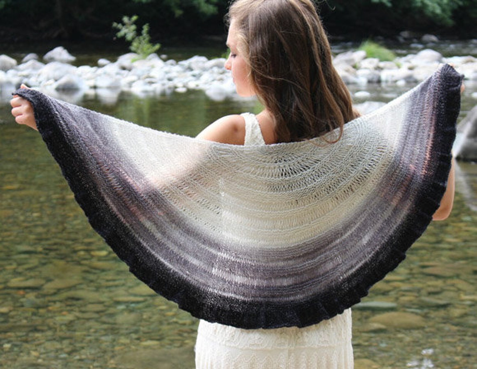 Coastal Shawl PDF Knitting Pattern - Etsy