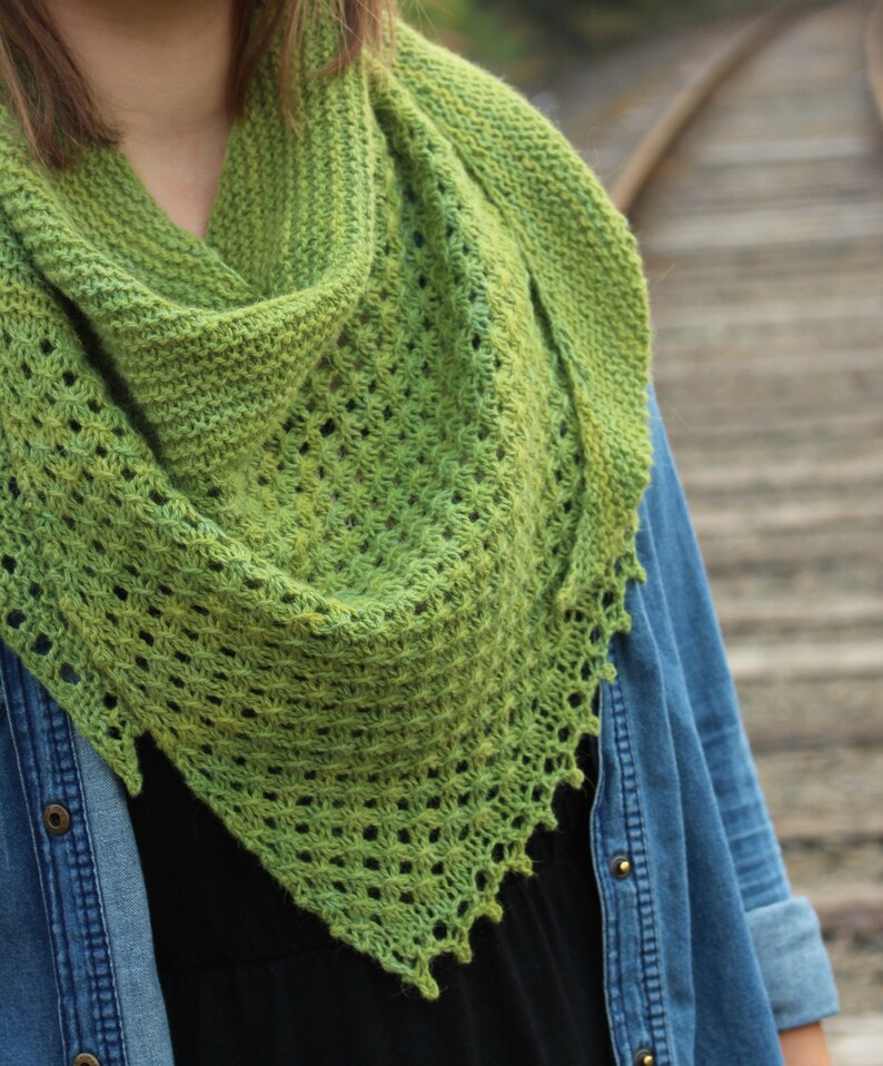 Equinox Shawl PDF Knitting Pattern - Etsy