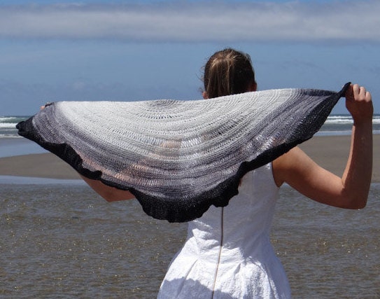 Coastal Shawl PDF Knitting Pattern - Etsy
