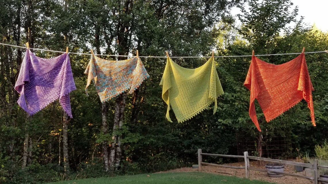 Equinox Shawl PDF Knitting Pattern | Etsy