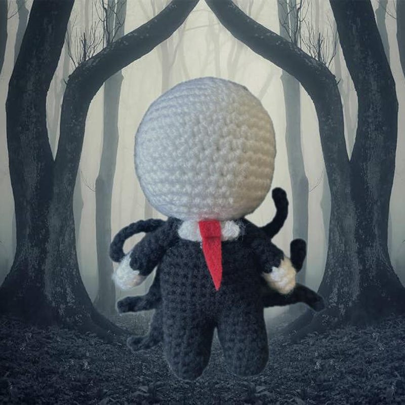 Slenderman Plush - Etsy