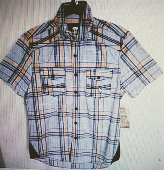 route 66 mens plaid - Gem