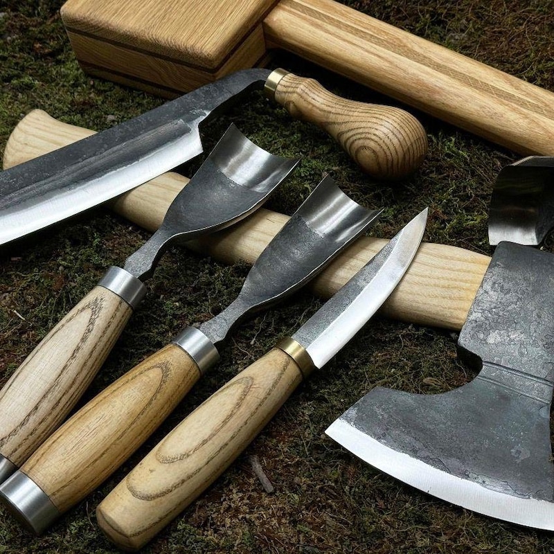 Forged Garden Tool Set - Etsy