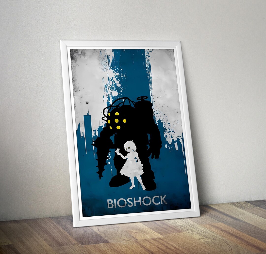 Bioshock Poster | Gaming Poster | Gaming Artwork | Gaming Decor | Video ...