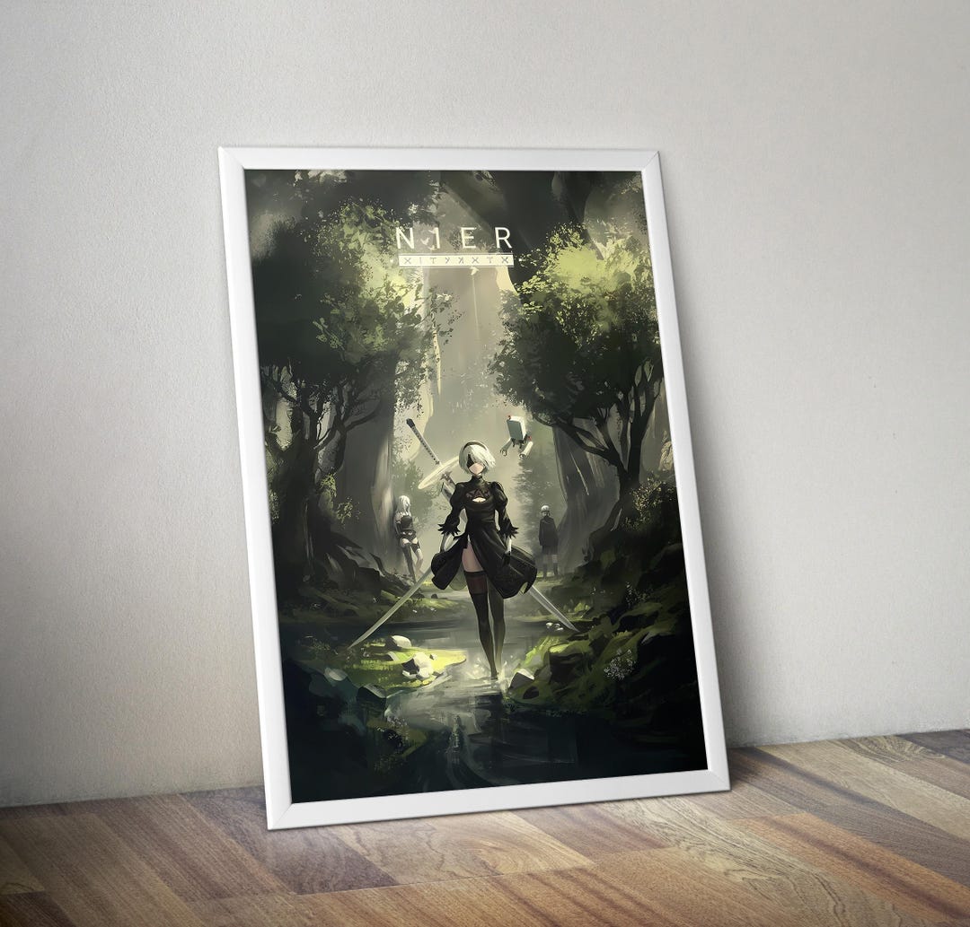 Nier Poster | Gaming Poster | Gaming Artwork | Gaming Decor | Video ...