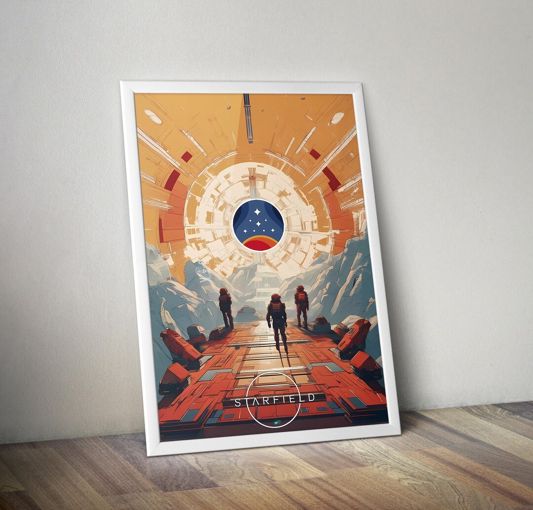 Starfield Poster | Gaming Poster | Gaming Artwork | Gaming Decor ...