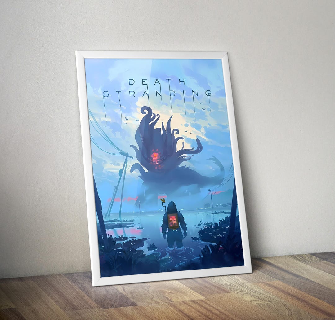 Death Stranding Poster | Gaming Poster | Gaming Artwork | Gaming Decor ...