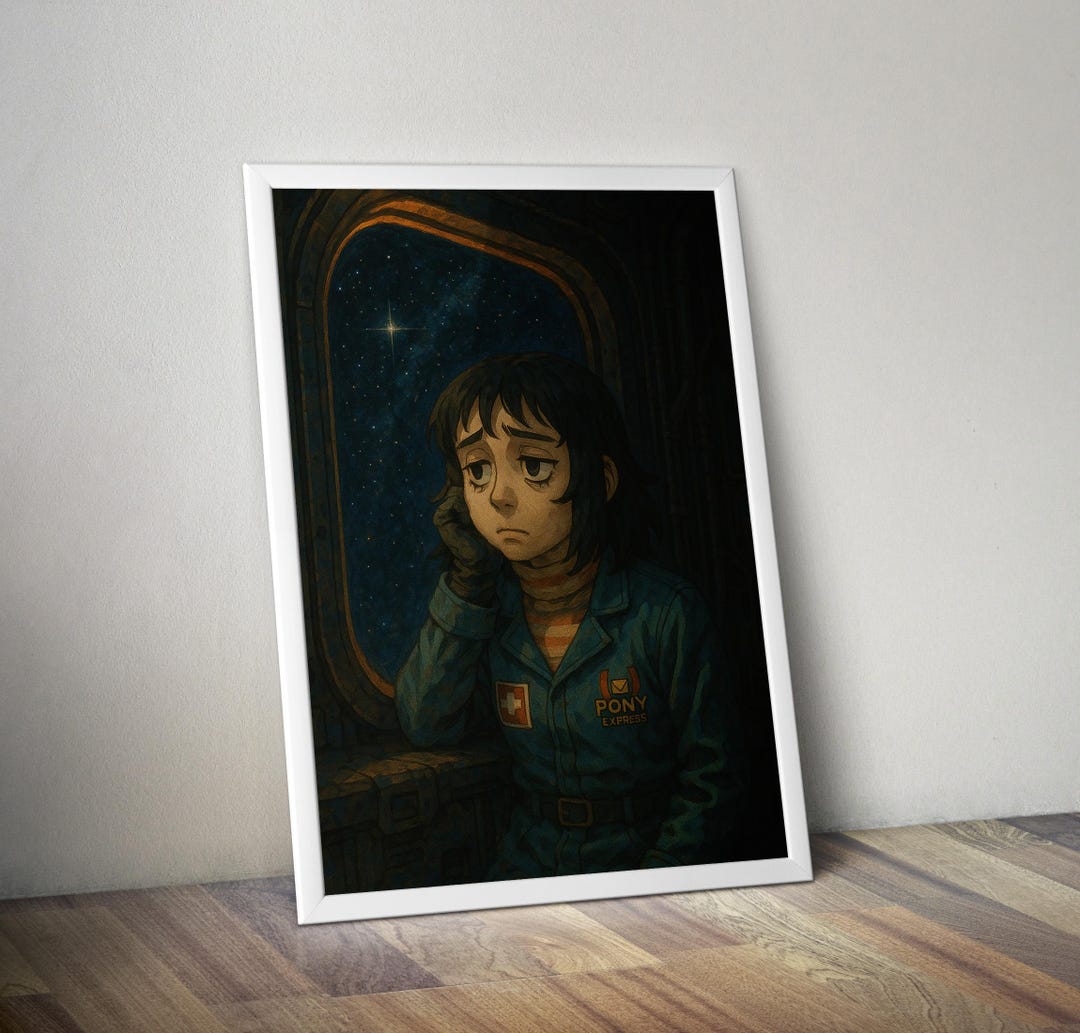 Mouthwashing Anya Poster | Gaming Poster | Gaming Artwork | Gaming ...