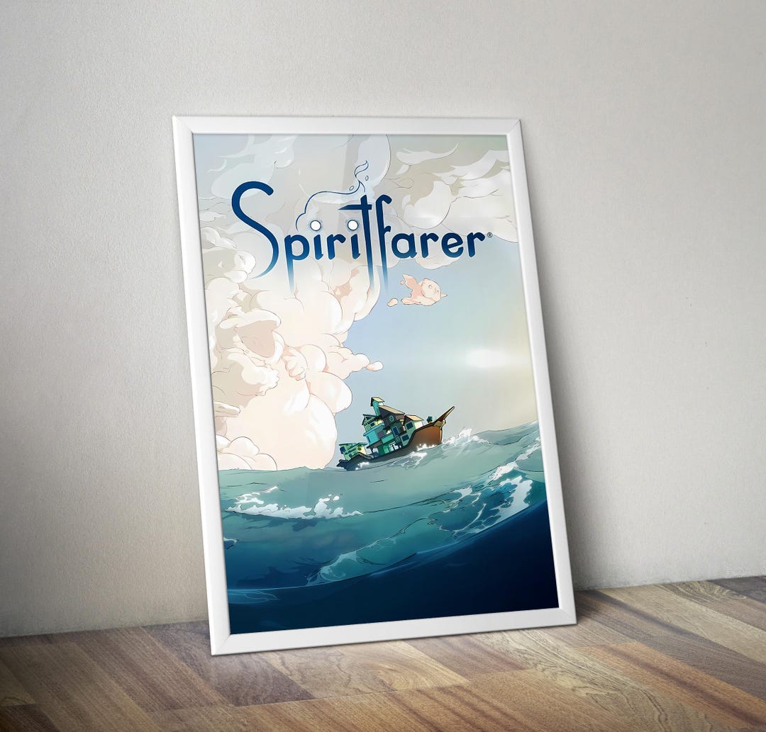 Spiritfarer Poster | Gaming Poster | Gaming Artwork | Gaming Decor ...