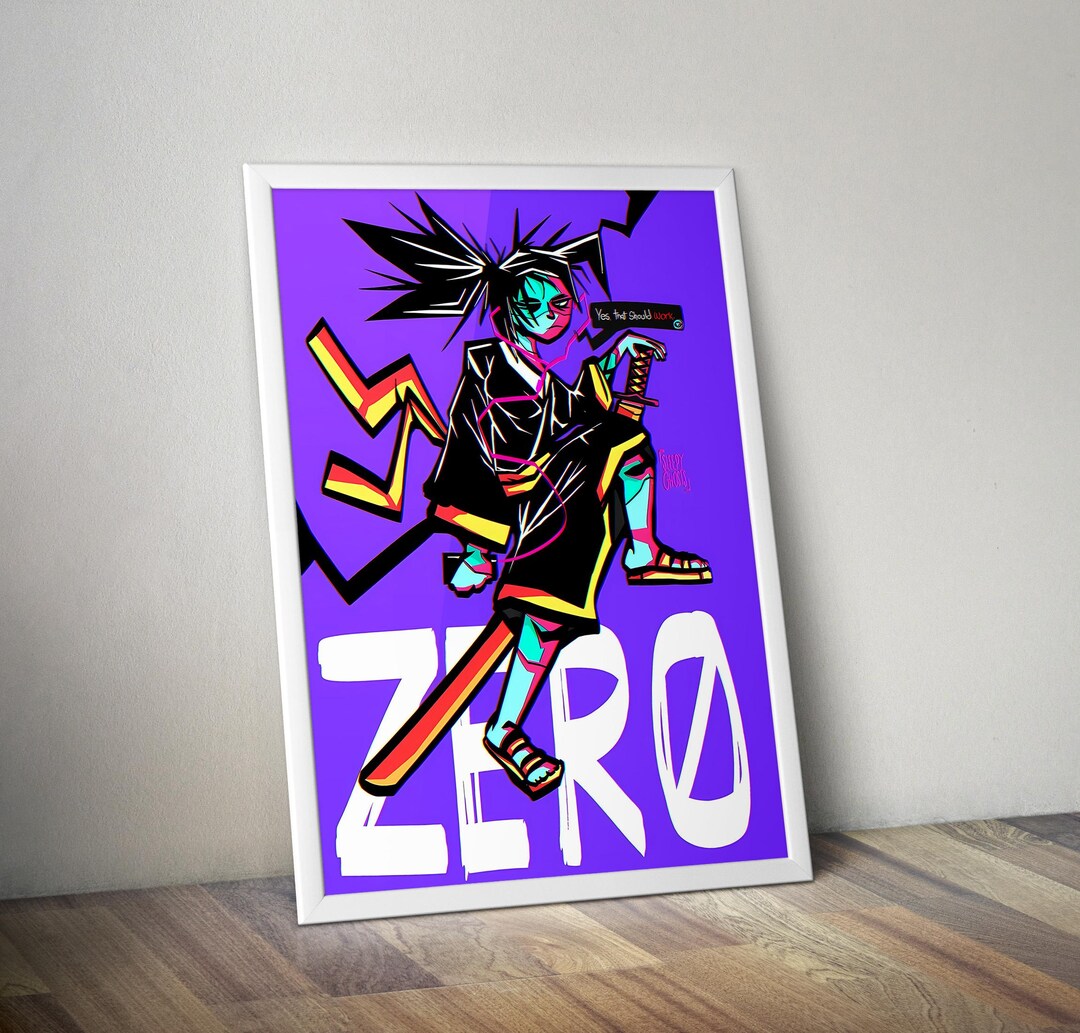 Katana Zero Poster | Gaming Poster | Gaming Artwork | Gaming Decor ...