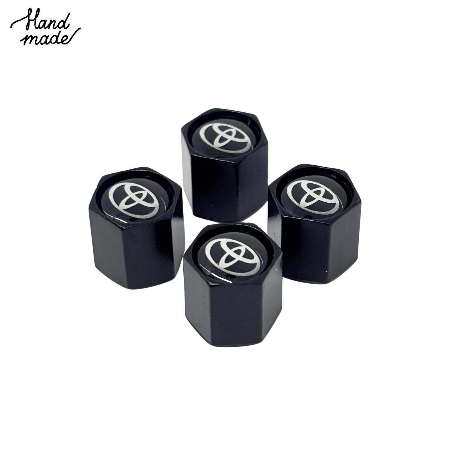 Toyota Tire Valve Stem Caps: Anti-rust Aluminum Alloy, 4-piece Set - Etsy
