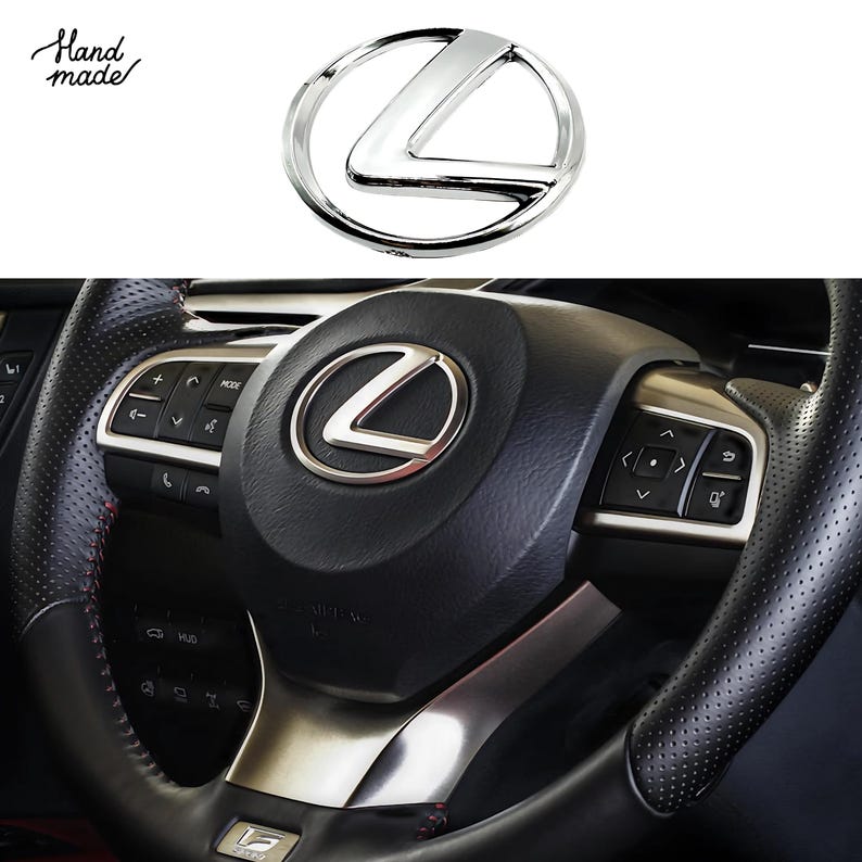 Chrome Lexus Steering Wheel Emblem: Peel & Stick Replacement Badge - Etsy