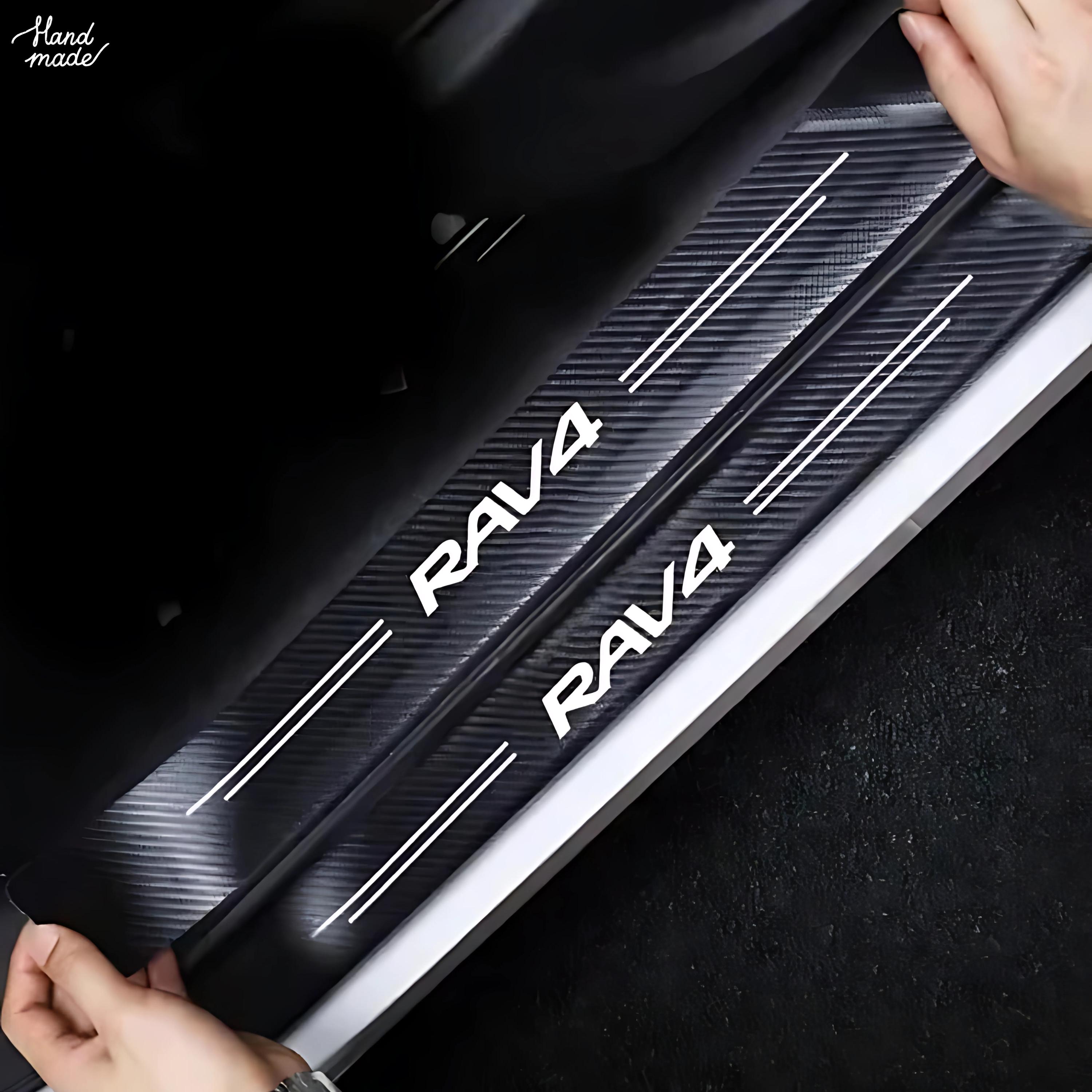 Toyota RAV4 Door Sill Protector Set: Anti-scratch Threshold Guard - Etsy