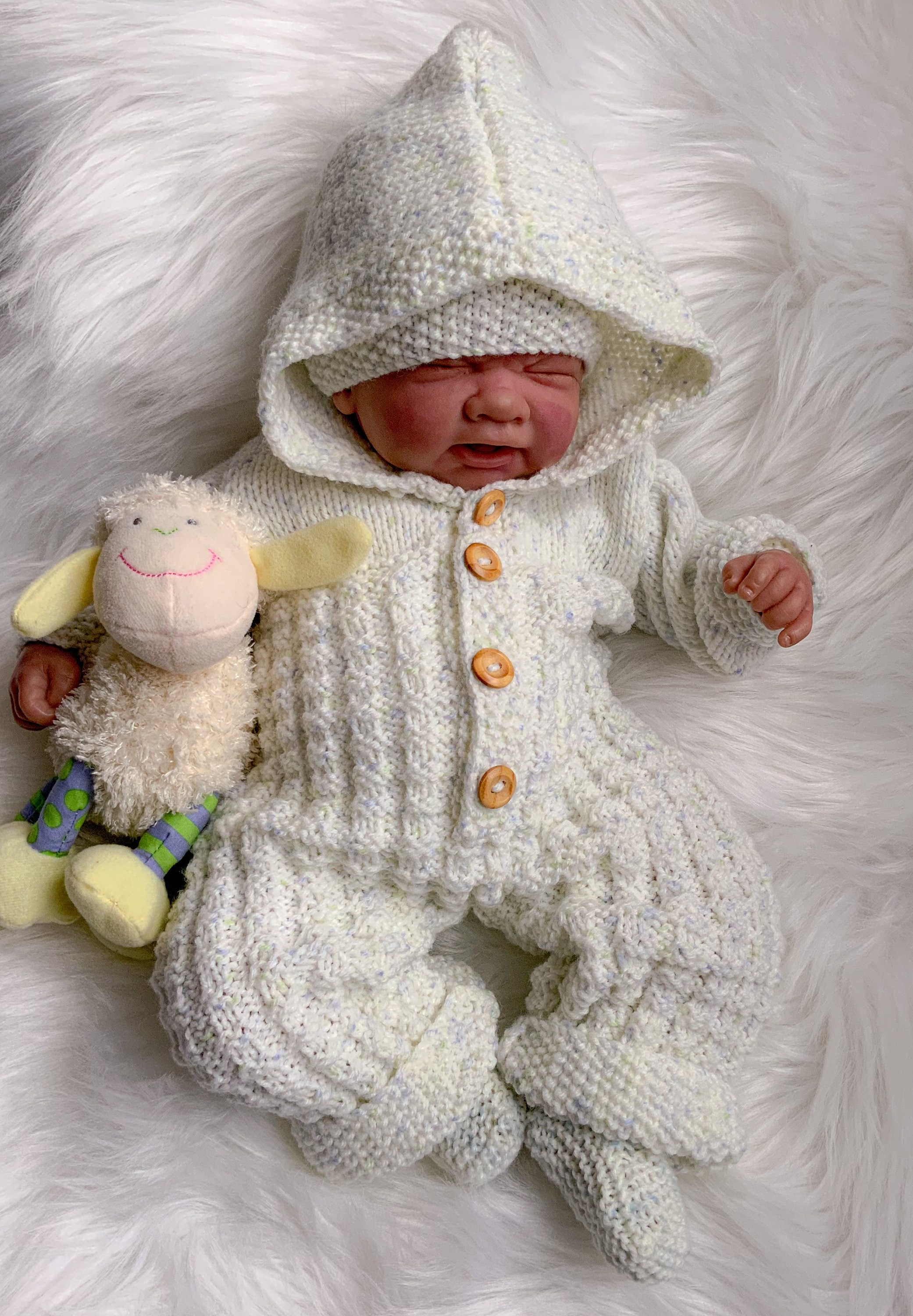 Unisex Baby Knitting Pattern, Pdf Download for Newborn Baby Homecoming ...
