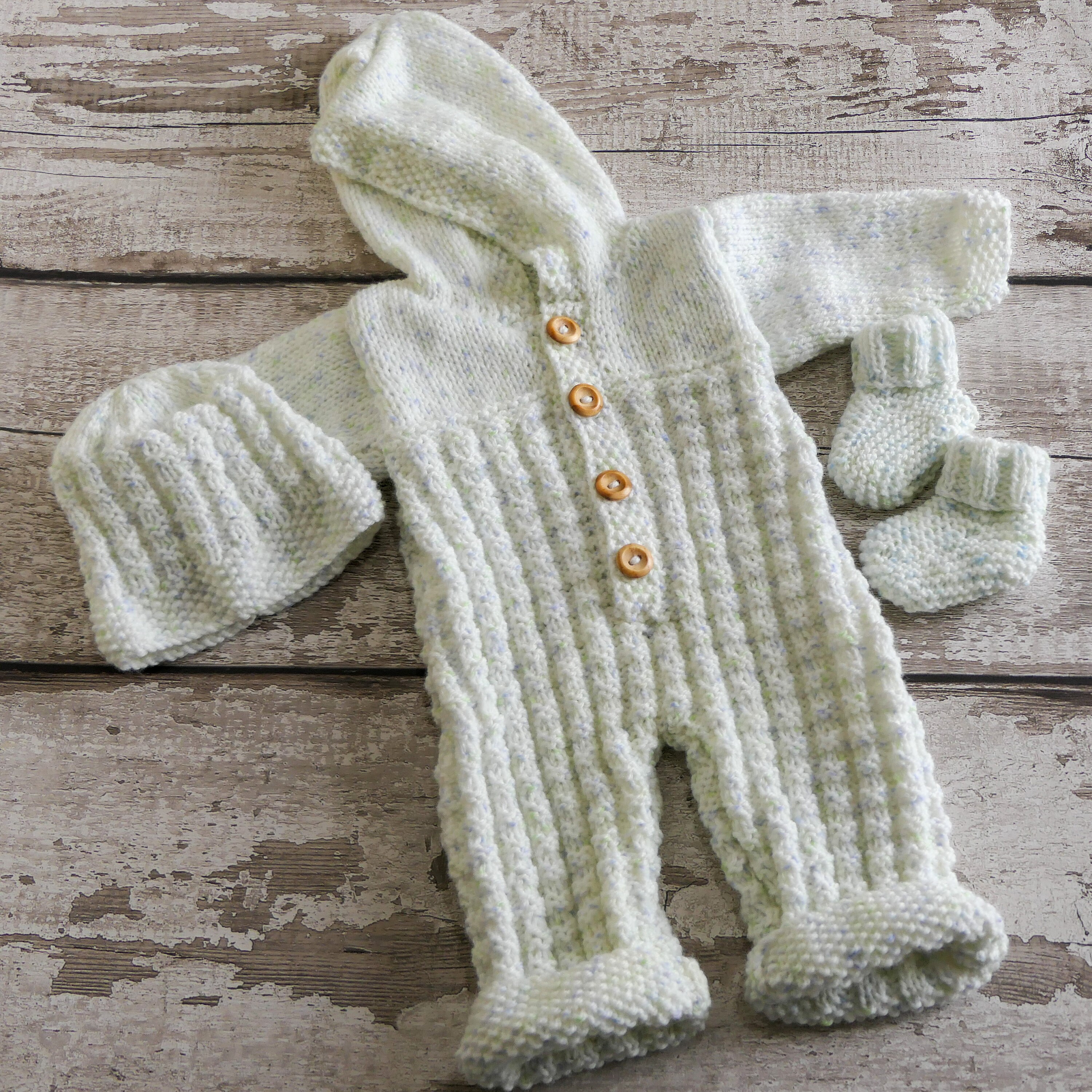 Unisex Baby Knitting Pattern, Pdf Download for Newborn Baby Homecoming ...