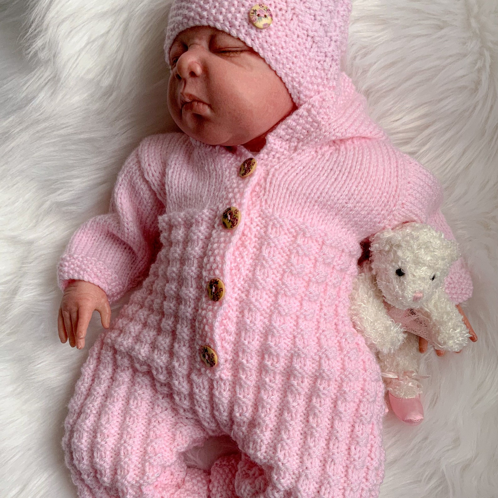 Unisex Baby Knitting Pattern, Pdf Download for Newborn Baby Homecoming ...